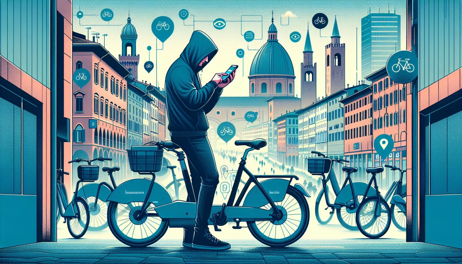 Hacker bloccano il bike sharing di Bologna con app illegale: 80% delle ...